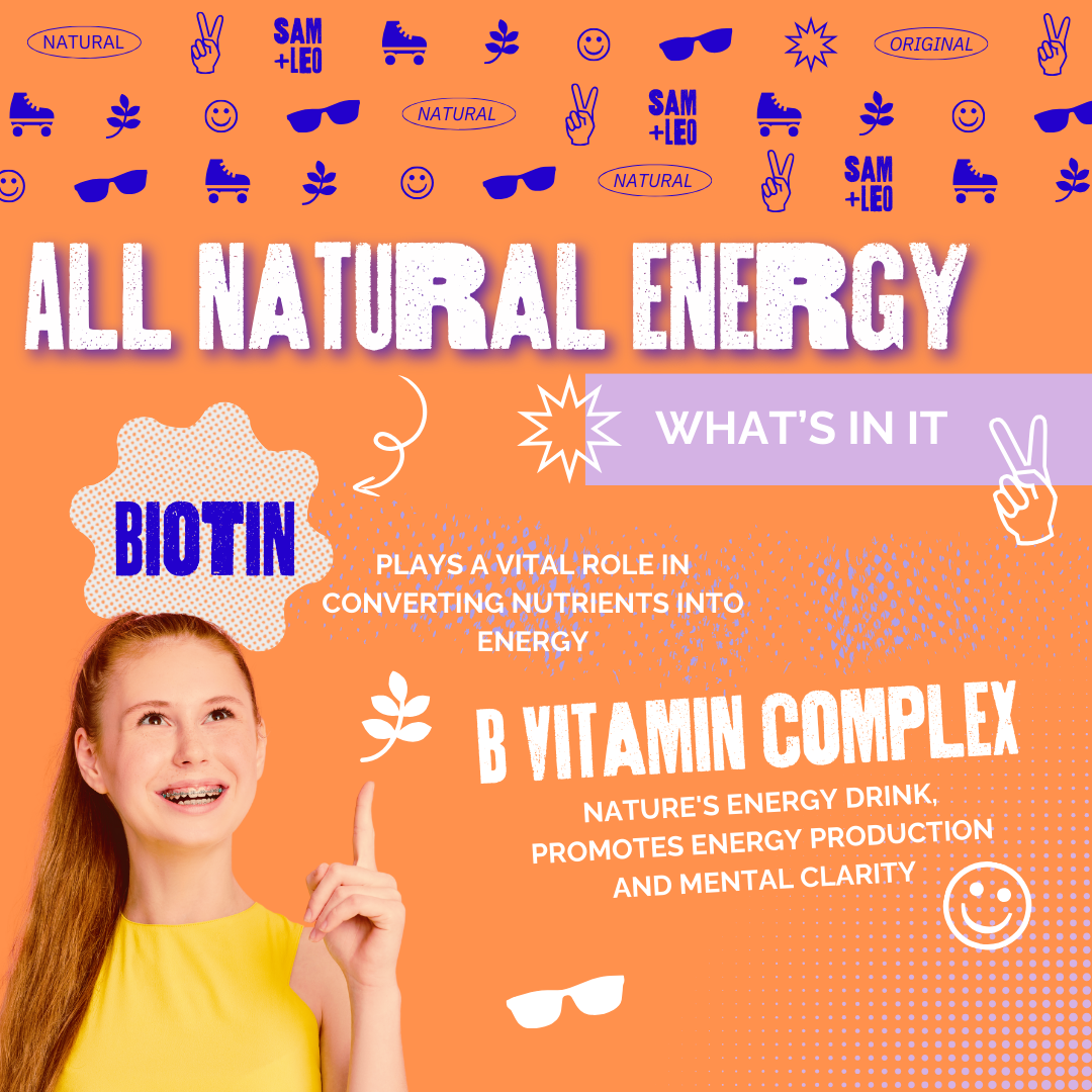Boost Your Teen's Energy Naturally with B-Complex Vitamins – SAM+LEO